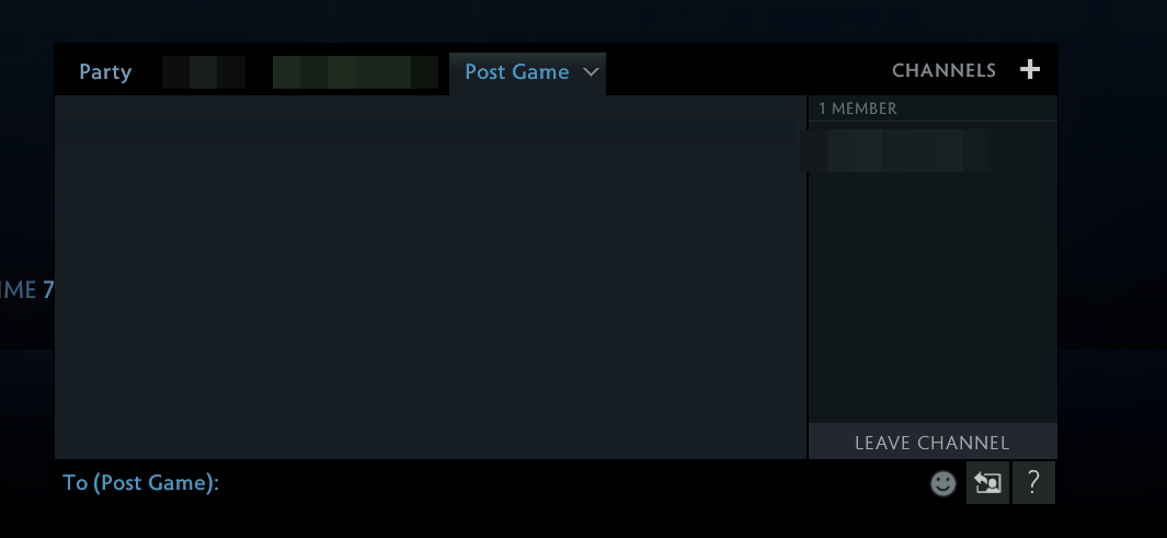 Post Game chat members list does not show other members on first render ...