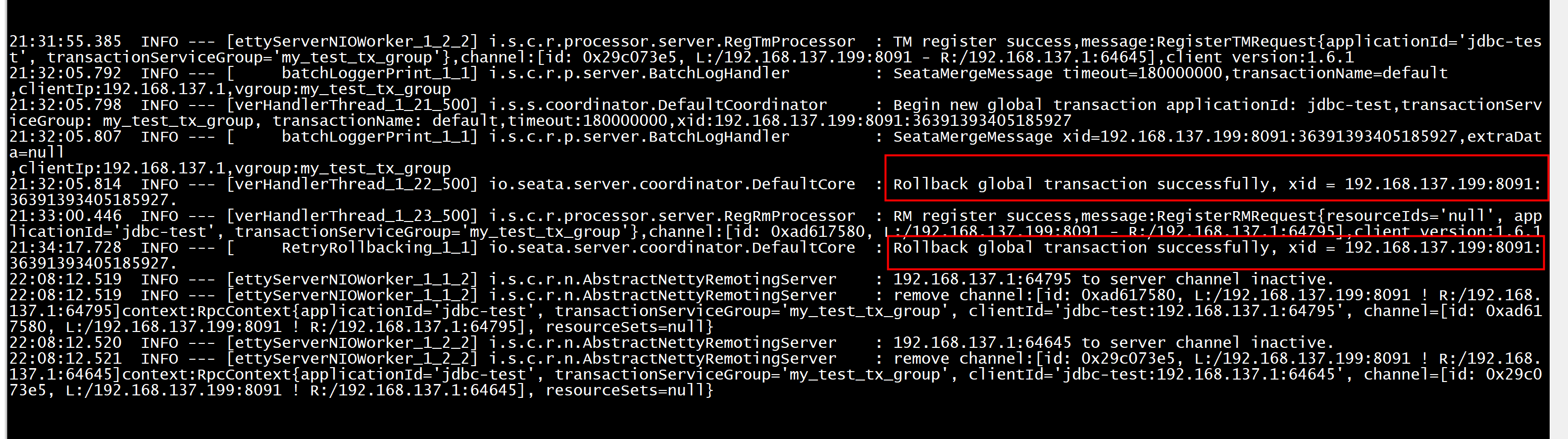 seata-all 1.6.1 at模式，在断点处等待会触发两次全局回滚的bug · Issue #5386 · apache/incubator-seata · GitHub