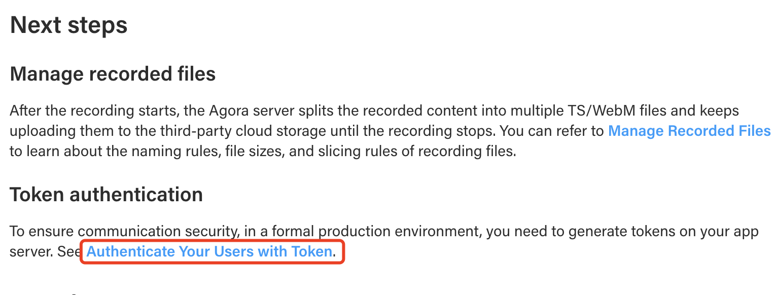 Review migrated docs: Cloud Recording · Issue #192 · AgoraIO/Docs-Source · GitHub