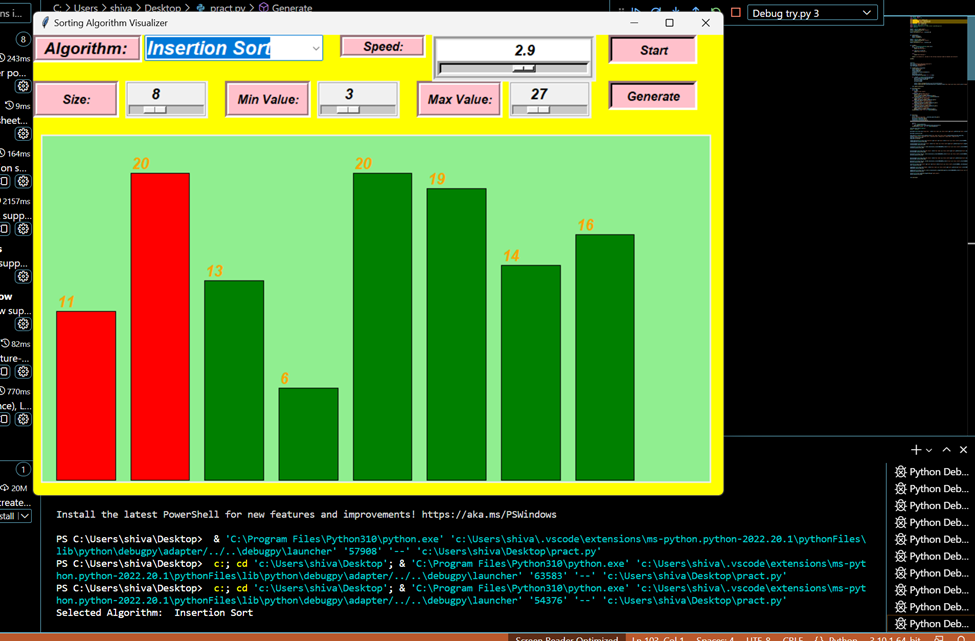 Github Shukla307 Sorting Visualizer