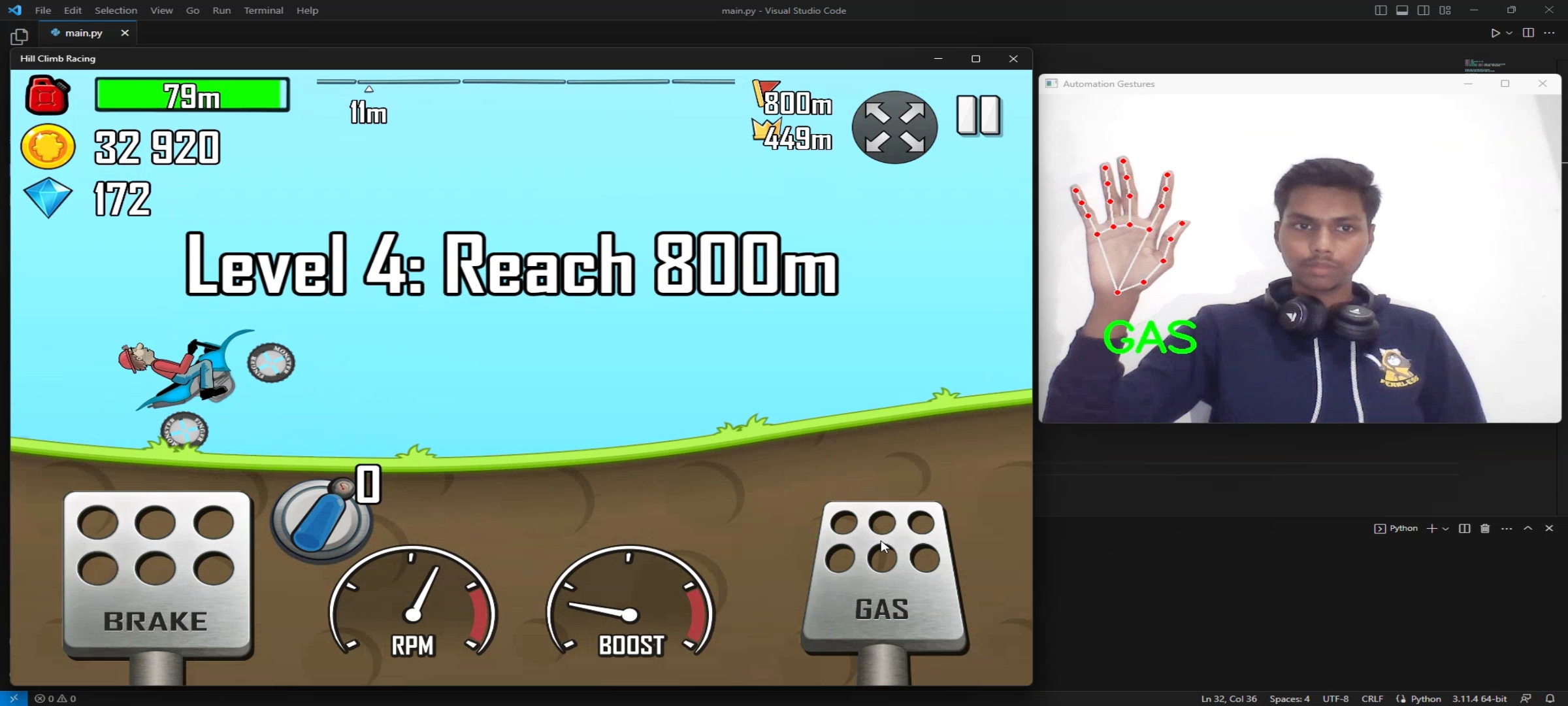 GitHub - iAtharva26/Hand-Gesture-Controlled-Gaming: About It is a Hill ...