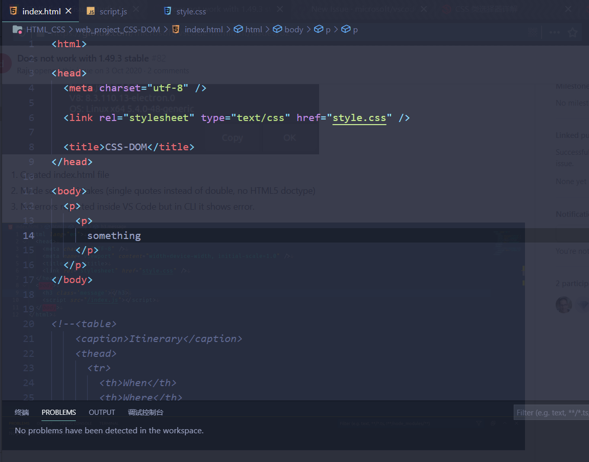 Doesn't seem to work in 1.53.0 · Issue #88 · microsoft/vscode-htmlhint ...