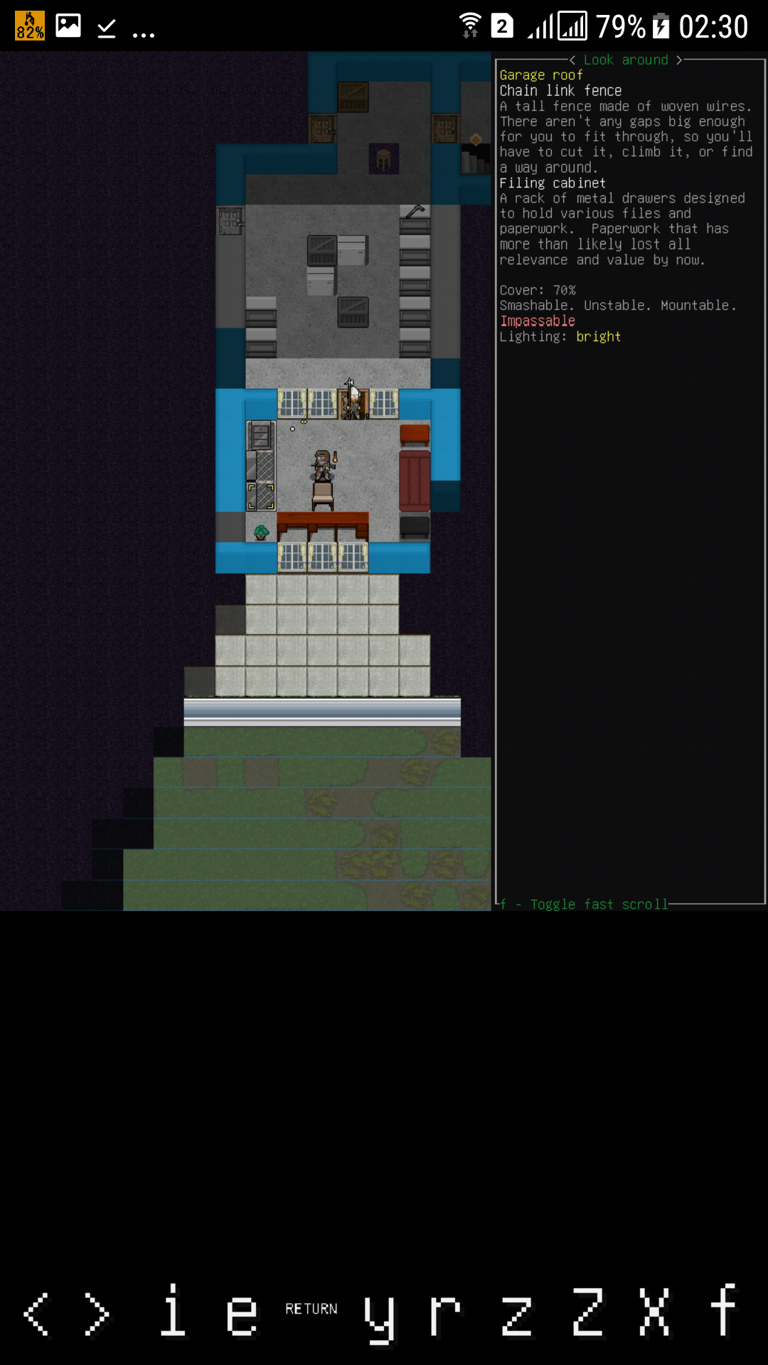 Chainlink fences merged with filing cabinet in this garage's office · Issue #66092 · CleverRaven ...
