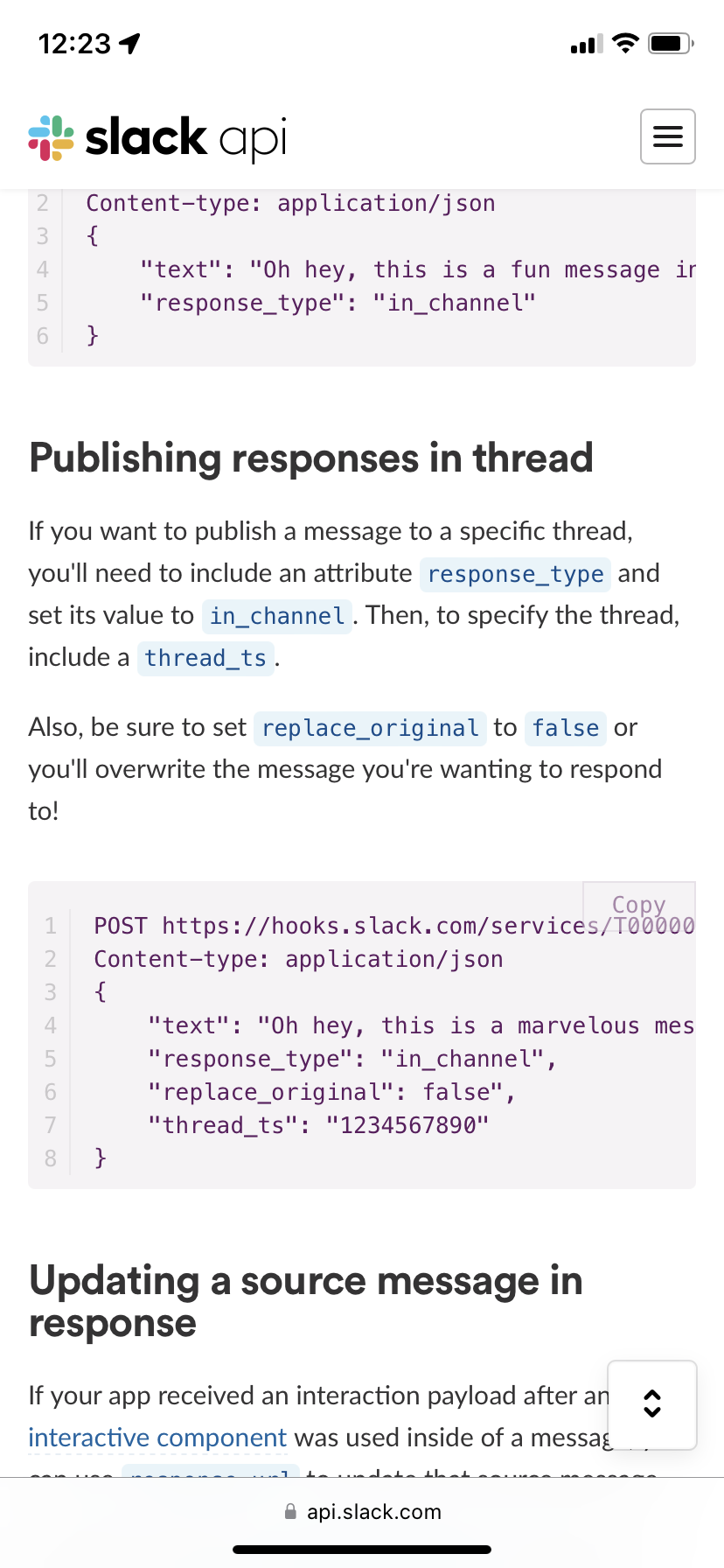 Cannot Pass Thread Ts To `respond ` Utility · Issue 842 · Slackapi Bolt Python · Github