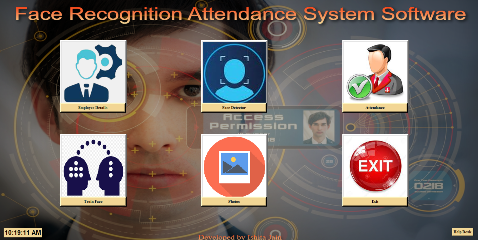 GitHub - IshitaJain16108/Face-Recognition-Attendance-System