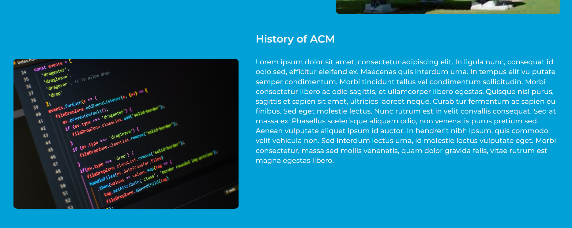 About Us Css · Issue 47 · Pec Css Acm Pec Website · Github