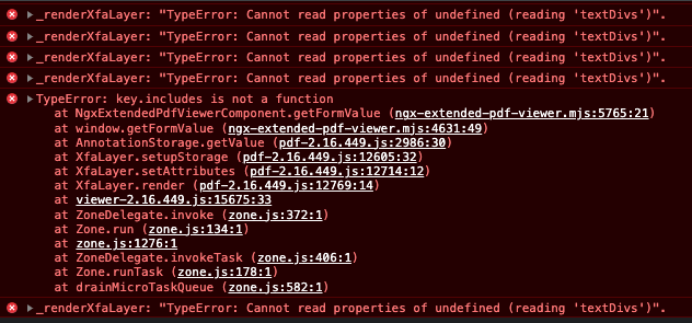 Issue With Xfa Layer Rendering Using Ngx Extended Pdf Viewer · Issue 1585 · Stephanrauh Ngx