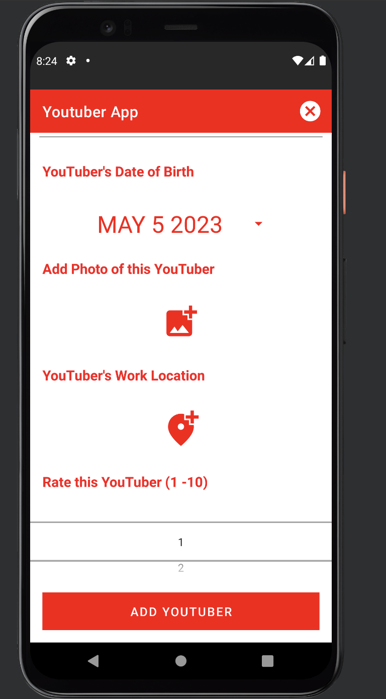 GitHub - emmaroche/Youtuber-App-MAD1: An Android Application developed for MAD1 called The ...