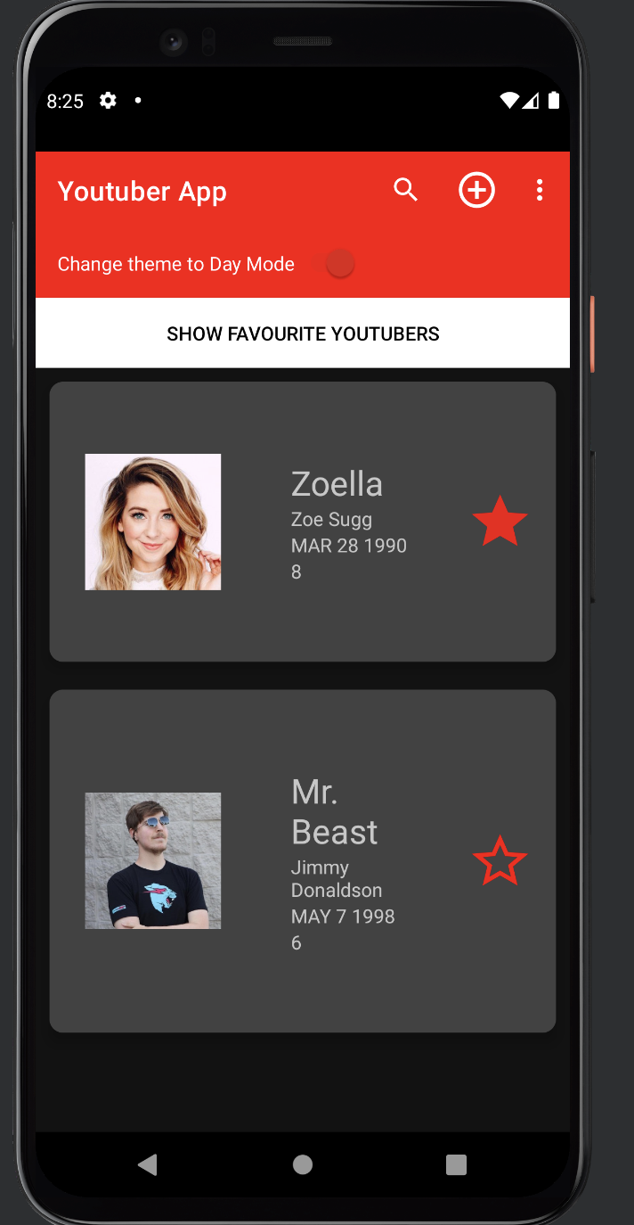 GitHub - emmaroche/Youtuber-App-MAD1: An Android Application developed for MAD1 called The ...