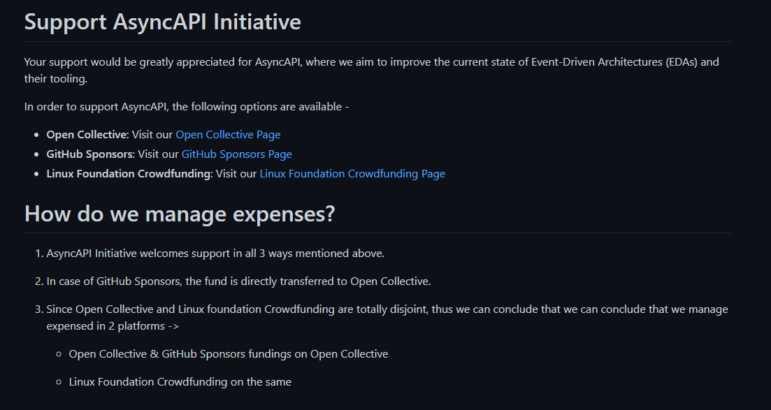 [📑 Docs]: We need new docs that describes how to financially support the initiative · Issue #505 ...