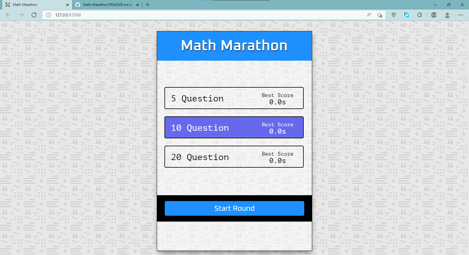 GitHub - dew97-tech/Math-Marathon: A Math Game To Identify The Right ...