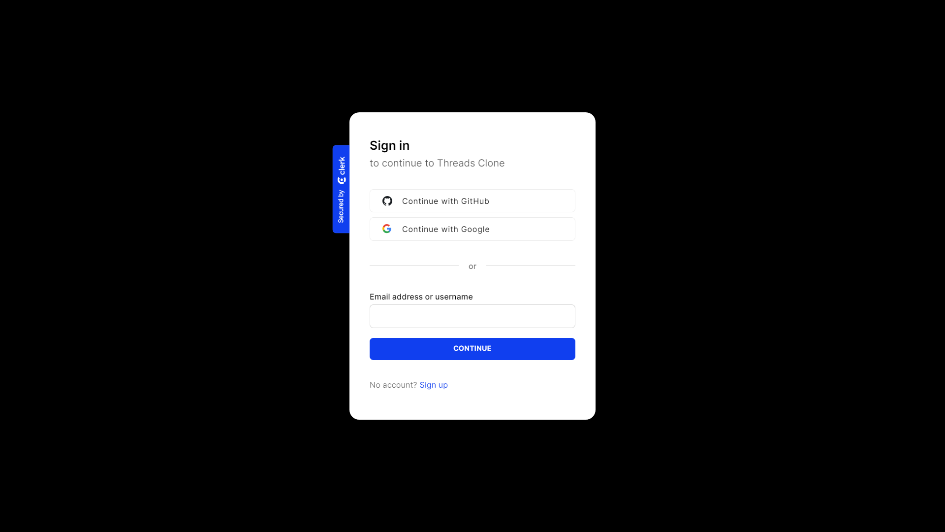 GitHub - MartinZakhaev/threads-clone
