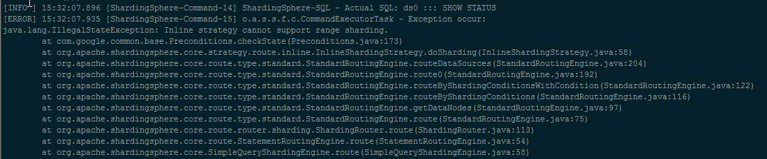 rangeAlgorithmClassName can't work ? · Issue #4629 · apache/shardingsphere · GitHub