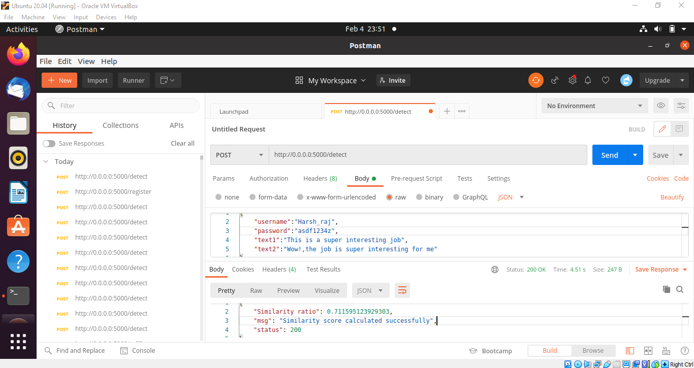 GitHub - harsh-hustler/Similarity-Checker: This is a RESTful API made ...