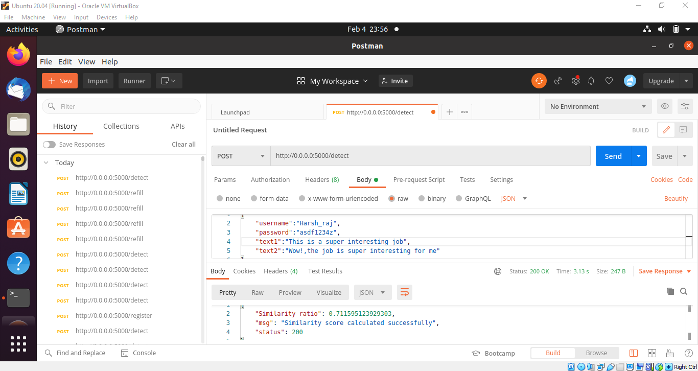 GitHub - harsh-hustler/Similarity-Checker: This is a RESTful API made in flask to detect ...