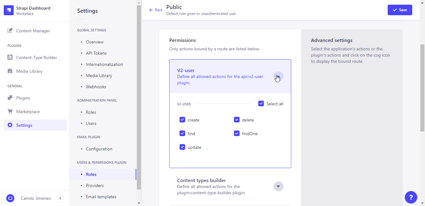 GitHub - camilojimenez19/crud-users-backend: Backend creado en Strapi para realizar un CRUD de ...