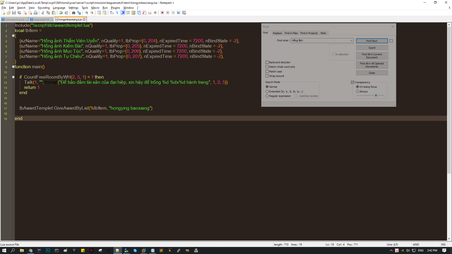 [JX-LINUX] THÊM VẬT PHẨM CÓ THỜI HẠN · Issue #55 · rinodung/jxdocs · GitHub