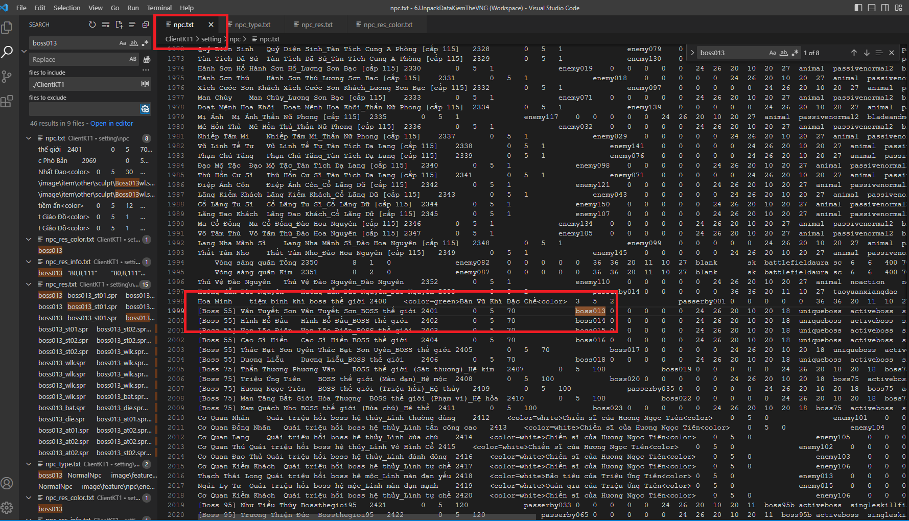 [JX-LINUX]THÊM NPC MỚI TỪ KIẾM THẾ(JS) SANG VÕ LÂM(JX) · Issue #129 · rinodung/jxdocs · GitHub