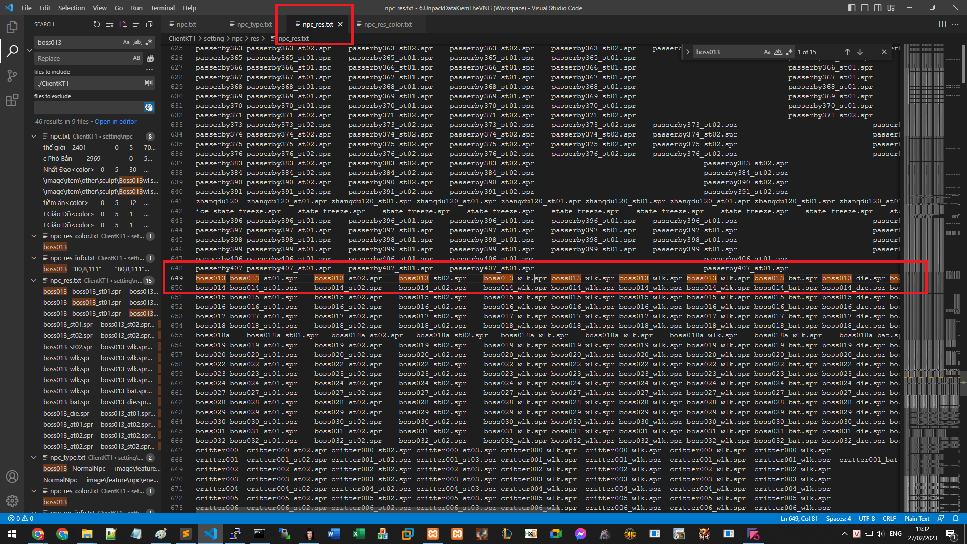 [JX-LINUX]THÊM NPC MỚI TỪ KIẾM THẾ(JS) SANG VÕ LÂM(JX) · Issue #129 · rinodung/jxdocs · GitHub