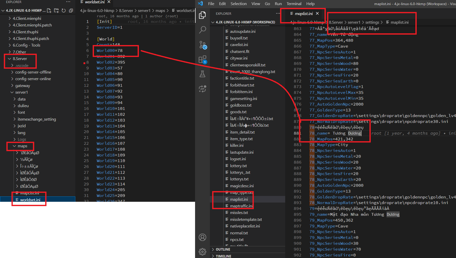 [JX-LINUX] THÊM MAP MỚI TỪ KIẾM THẾ VÀO VÕ LÂM JX · Issue #141 · rinodung/jxdocs · GitHub