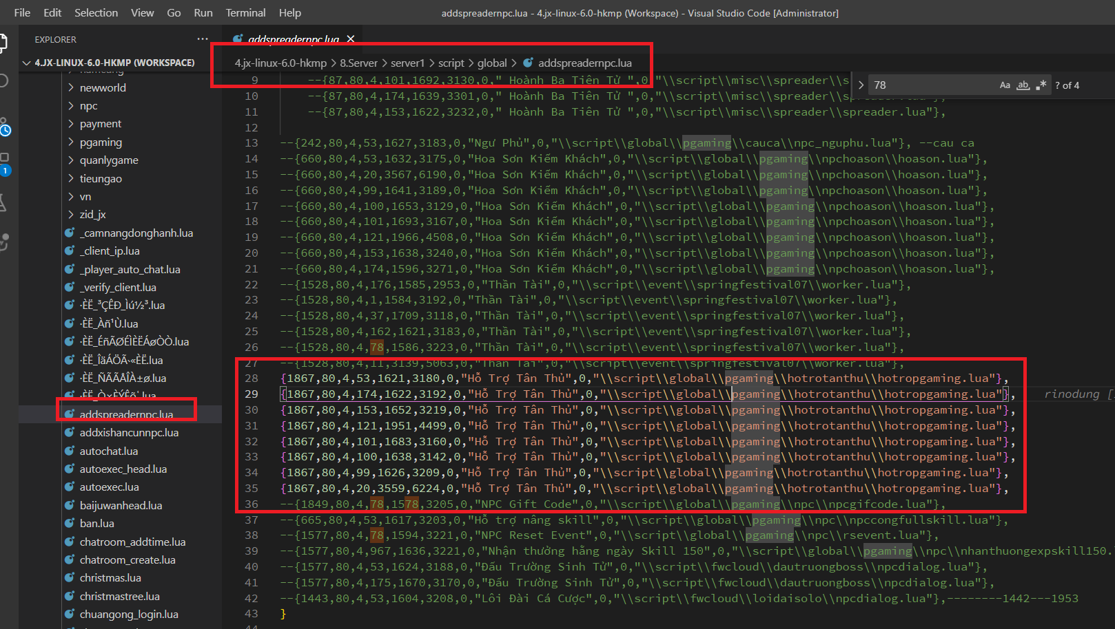 [JX-LINUX] THÊM MAP MỚI TỪ KIẾM THẾ VÀO VÕ LÂM JX · Issue #141 · rinodung/jxdocs · GitHub