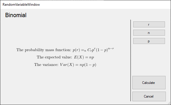 GitHub - sanghunjlee/RandomVariableCalculator: Windows.Forms calculator ...