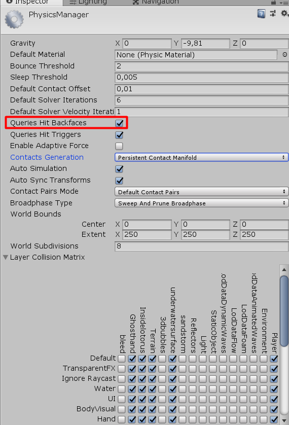 [Unity] 如何解决物理射线在 Collider 内部无法检测到 Collider 的问题 · Issue #29 · yangruihan/blog · GitHub