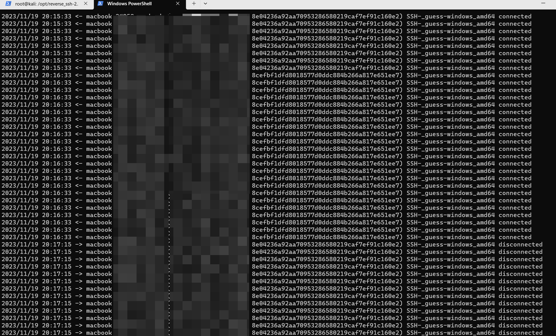 log repetition · Issue #145 · NHAS/reverse_ssh · GitHub log repetition · Issue #145 · NHAS/reverse_ssh · GitHub