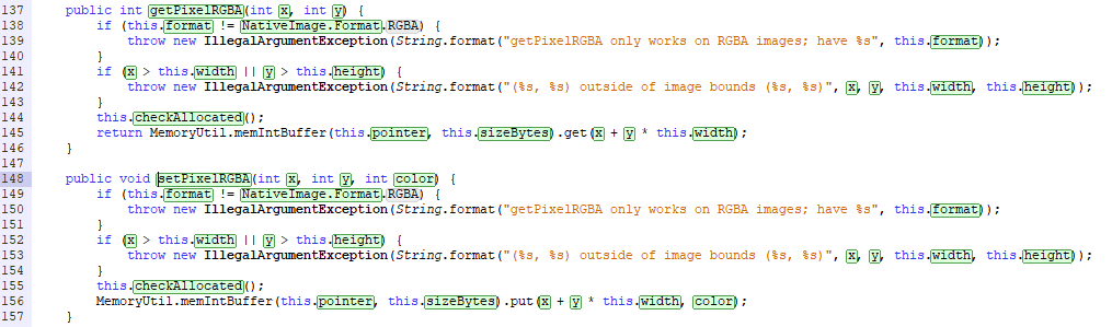 NativeImage get/set pixel method names are encorrect · Issue #719 · FabricMC/yarn · GitHub