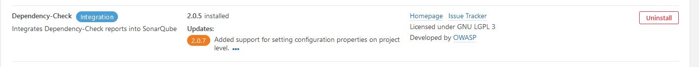 Dependency check with Sonar 7.9.1 does not work · Issue #349 ... Dependency check with Sonar 7.9.1 does not work · Issue #349 ...