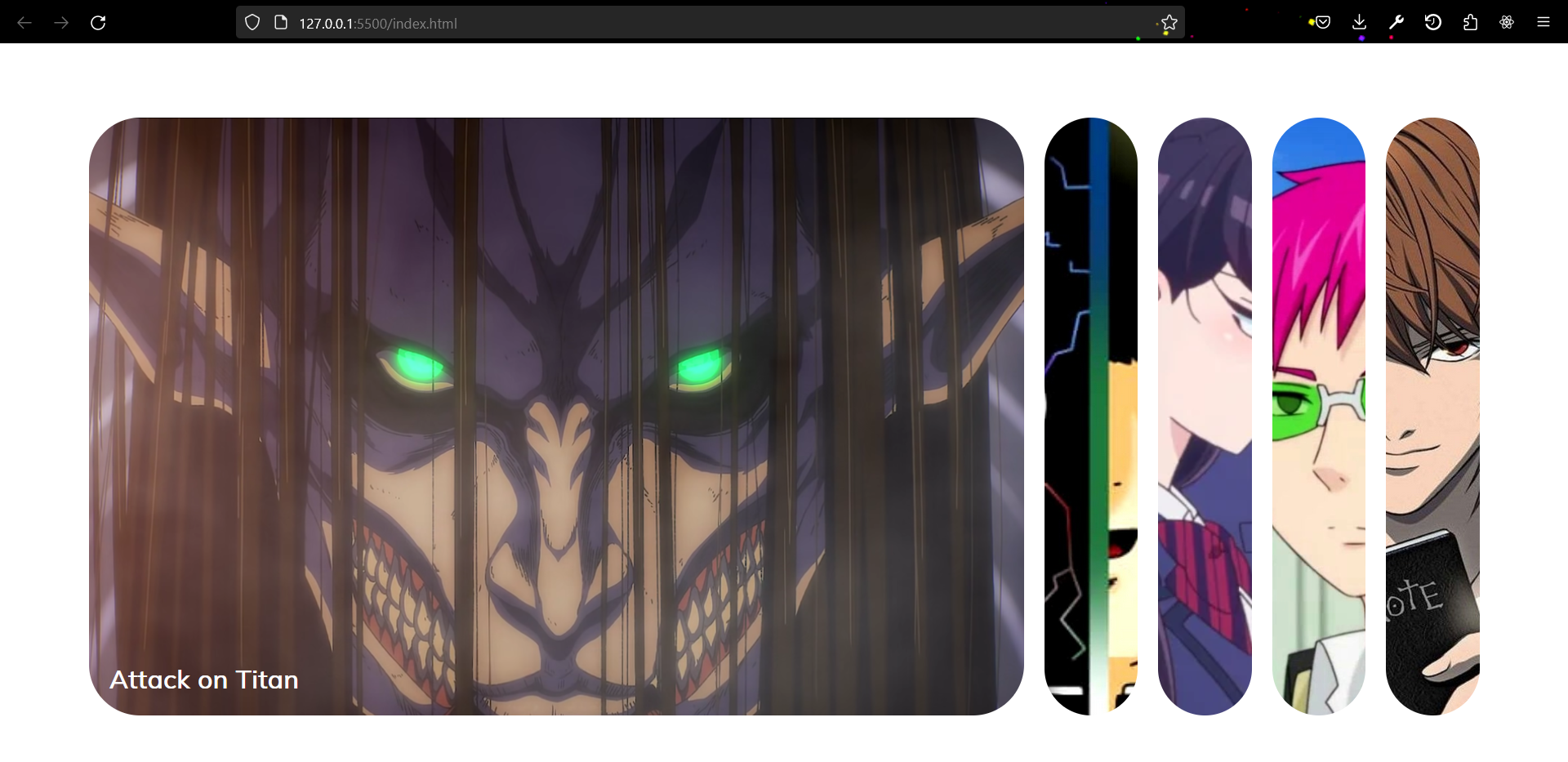 GitHub - rutvikk05/anime-cards: An expandable card of my favourite animes