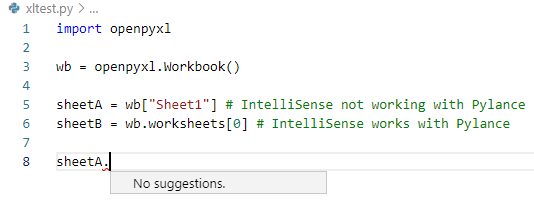 No auto complete options show for Openpyxl · Issue #947 · microsoft ...