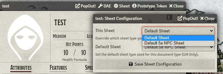 No DND 5E Loot sheet as a option in the sheet dropdown. · Issue #305 · jopeek/fvtt-loot-sheet ...