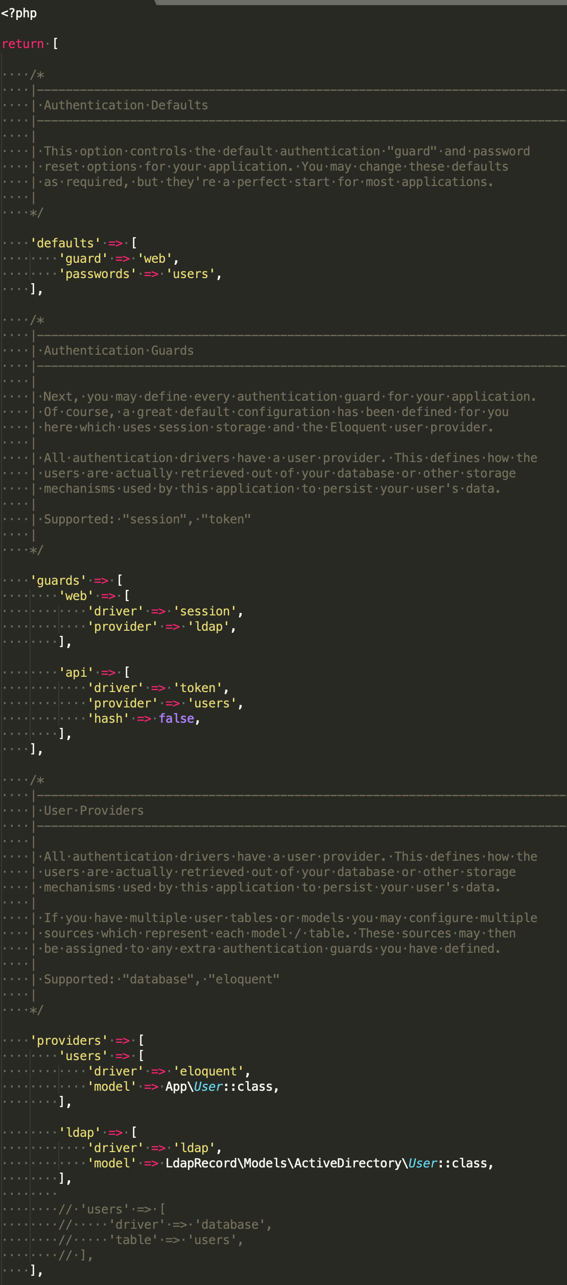 [Support] Unable to authenticate using OpenLDAP · Issue #192 · DirectoryTree/LdapRecord-Laravel ...