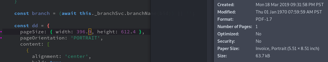 Setting custom size will change the page orientation. · Issue #1675 ...
