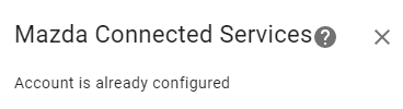 Unable to add Mazda Connected Services once removed · Issue #78591 · home-assistant/core · GitHub
