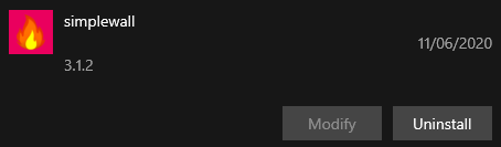 Windows App & Feature Settings Page shows wrong Version · Issue #938 · henrypp/simplewall · GitHub