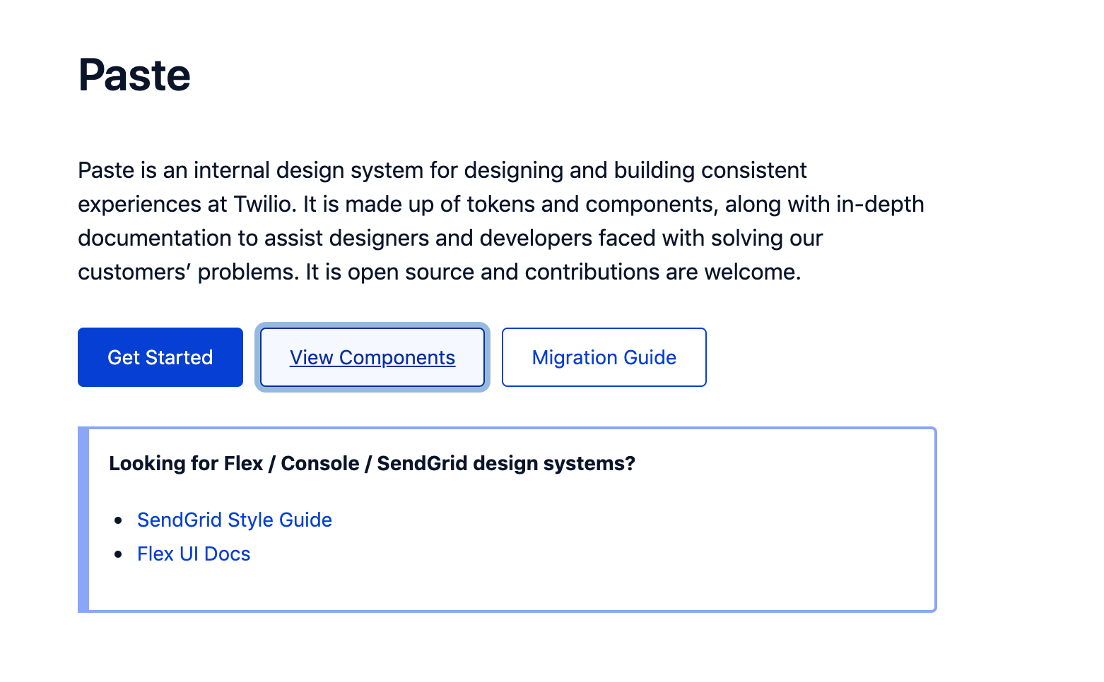 Underlining on buttons seems like overkill · Issue #54 · twilio-labs/paste · GitHub