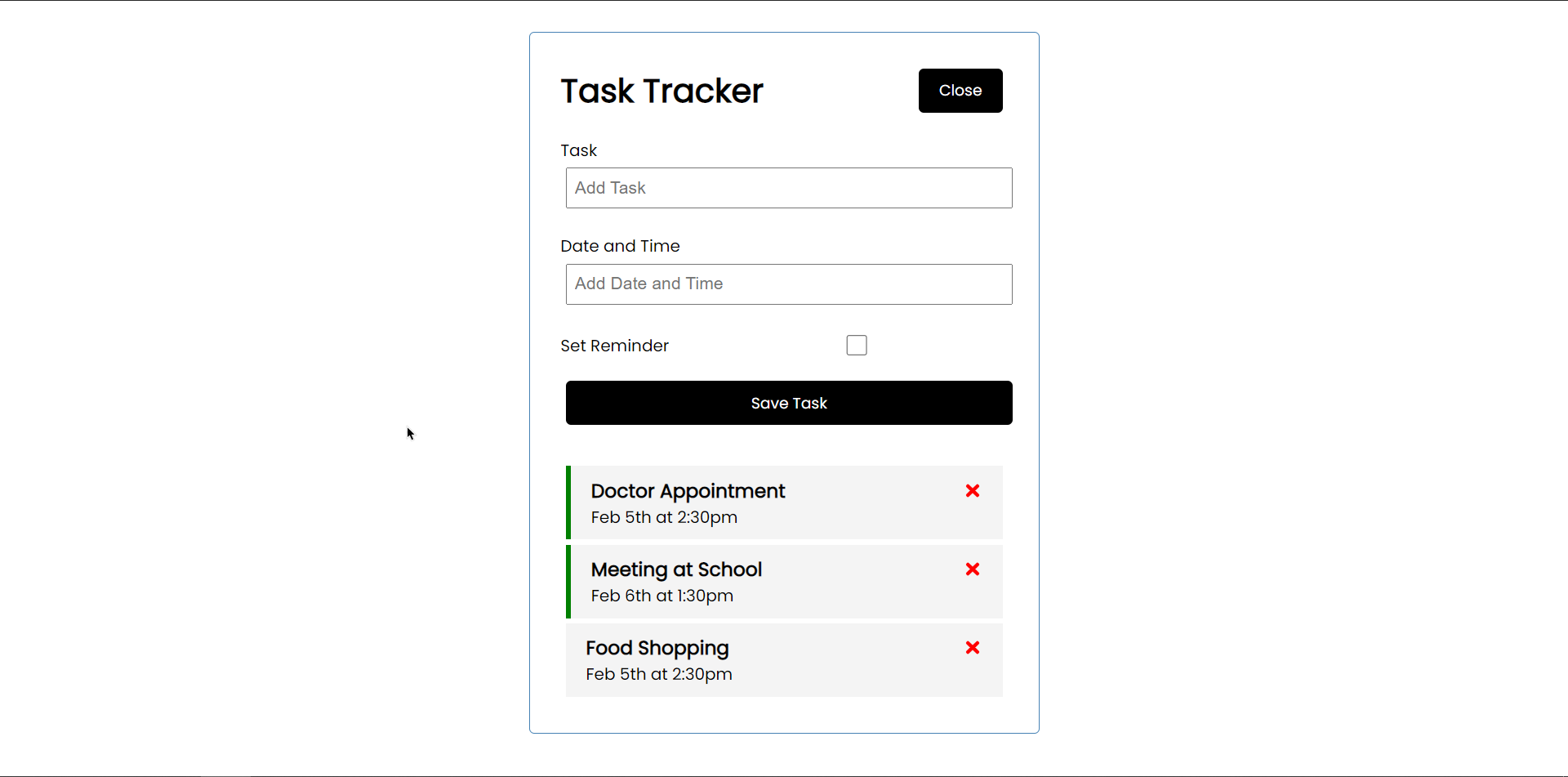 GitHub - shubhamashish33/task-tracker: Task Tracking Web-based App made ...