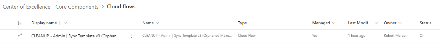 [CoE Starter Kit - BUG] Change order of "turn on flows" list for Admin | Sync Template v3 (Call ...