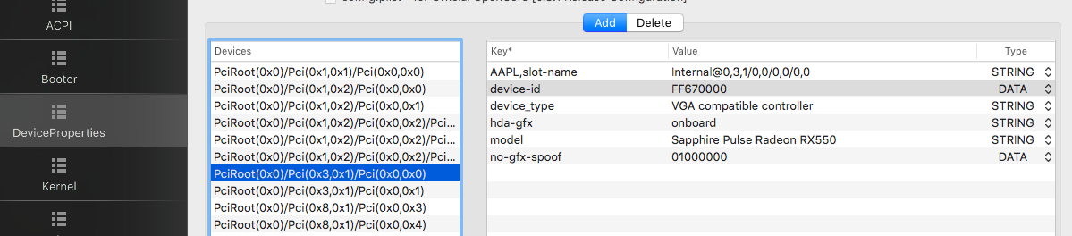 AMD Lexa core support possible thru GPU spoofing · Issue #2118 · acidanthera/bugtracker · GitHub