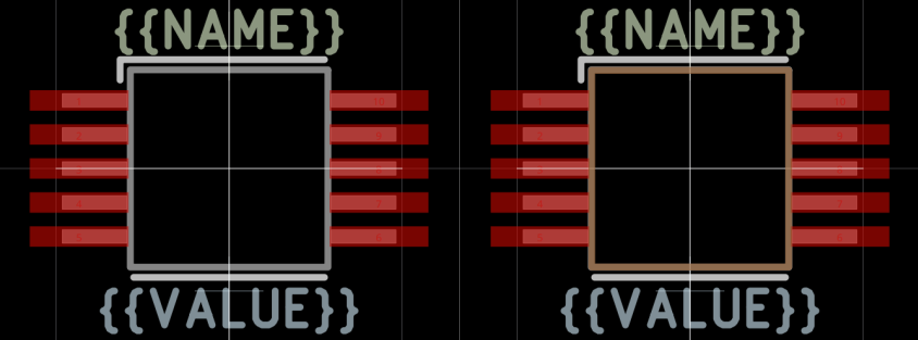 Library Editor: Placement / documentation colors too similar · Issue #707 · LibrePCB/LibrePCB ...