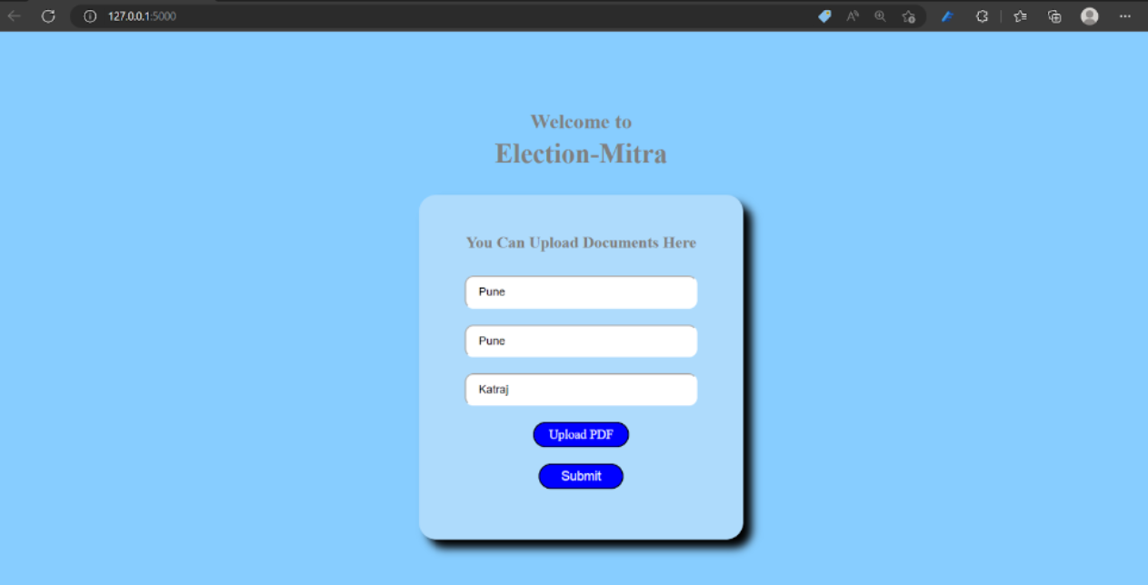 GitHub - The-Invaders-7/ElectionMitraClient
