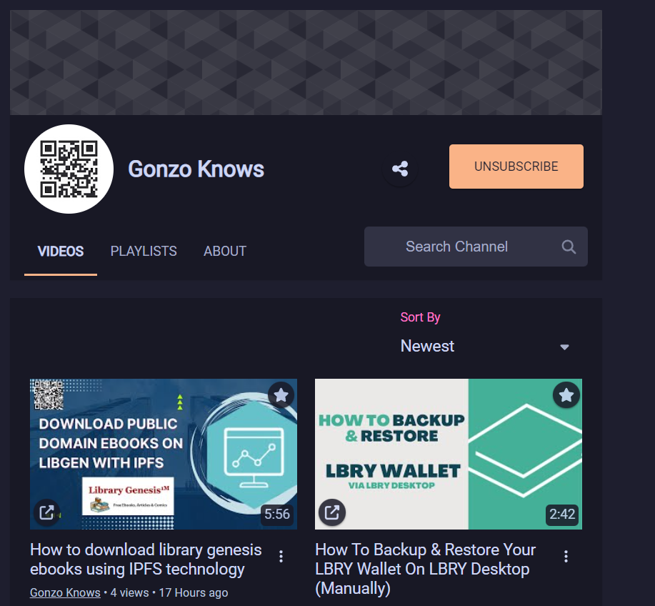 [Bug]: Channel doesn't exist despite videos shown in search and ...