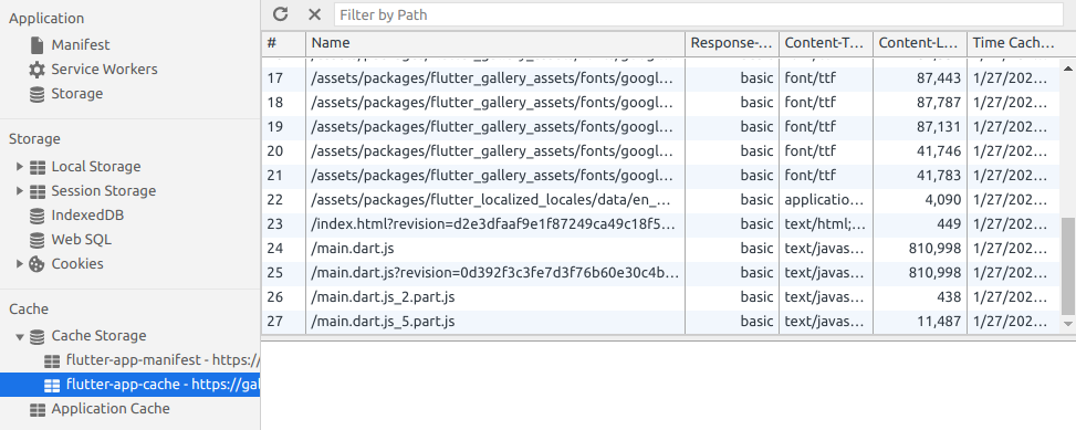 [web] main.dart.js is downloaded and cached twice · Issue #74831 · flutter/flutter · GitHub