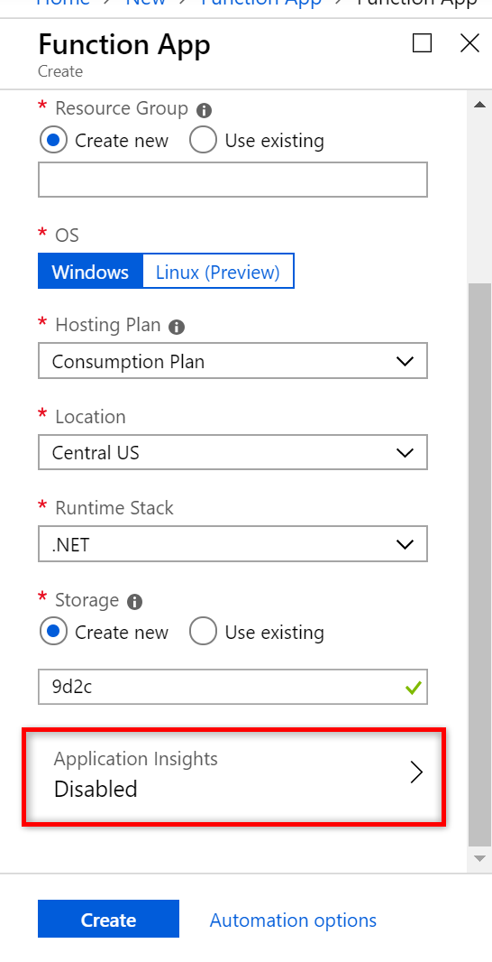 Automatically Enable App Insights On Create · Issue 890 · Azureazure Functions Core Tools · Github