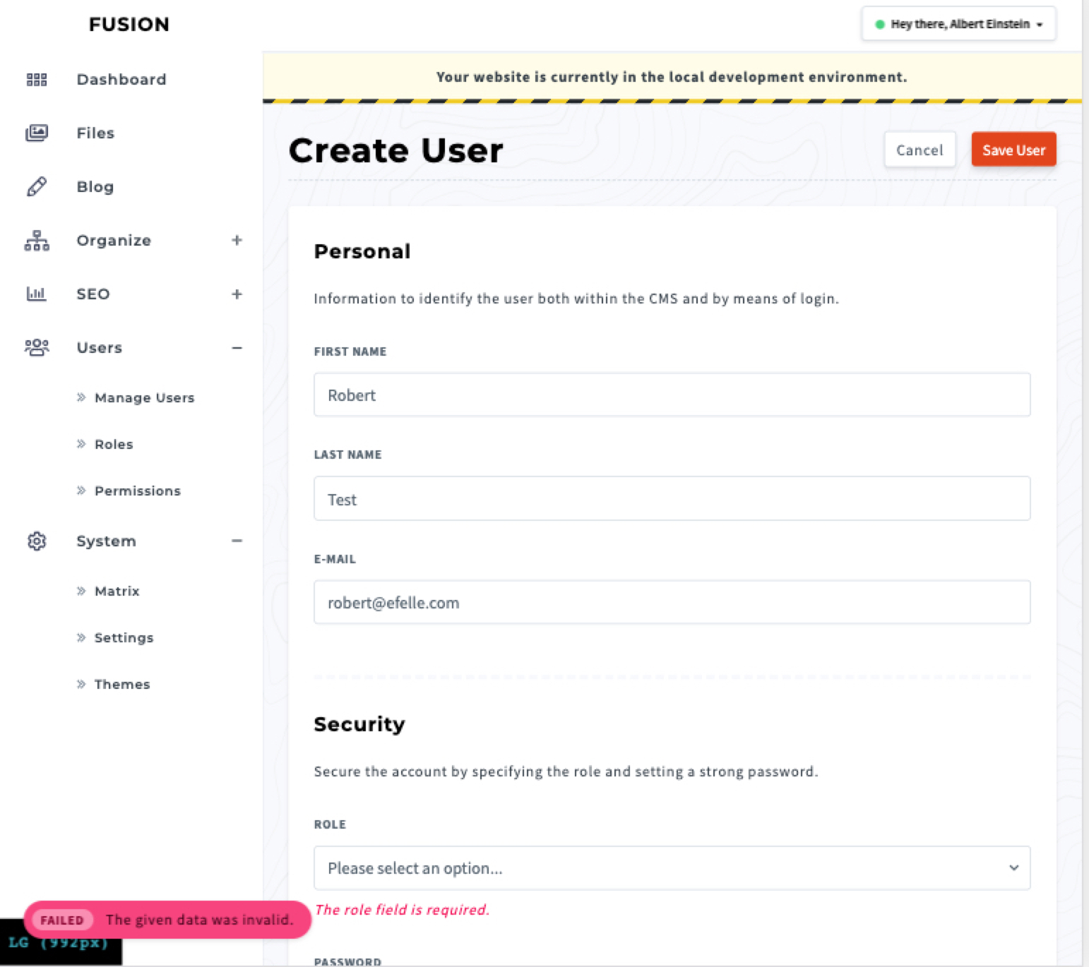 'Alert' message is hard to see/notice · Issue #23 · fusioncms/fusioncms · GitHub