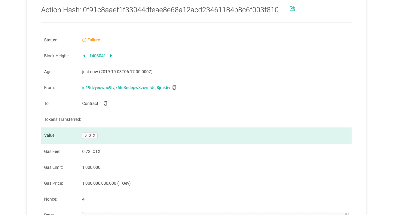 amount did not work in iotexscan · Issue #341 · iotexproject/iotex-antenna · GitHub