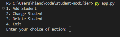 GitHub - TieuVanHien/student-modifier: Modifier app to add, change or delete student information ...